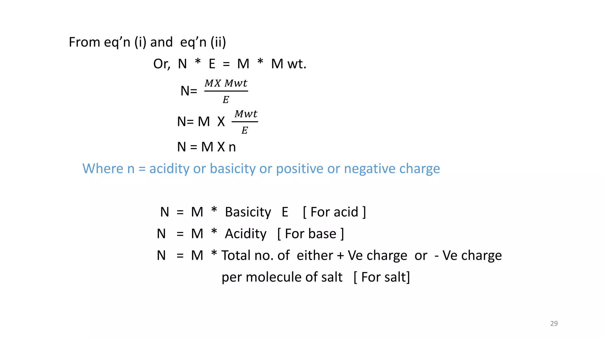 Concentration terms chemistry class 12 note | PDF
