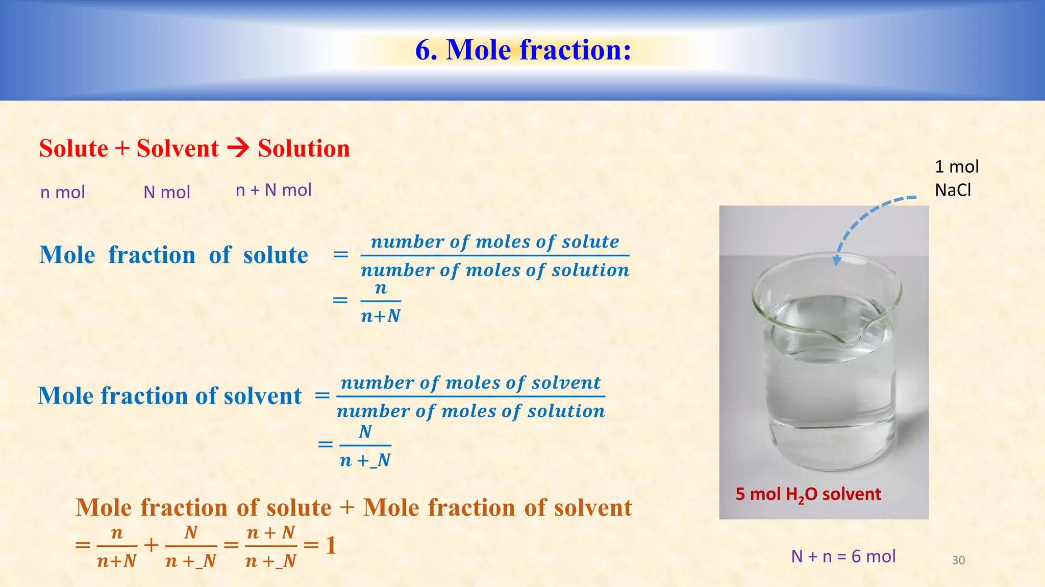 Concentration terms chemistry class 12 note | PDF