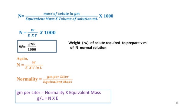 Concentration terms chemistry class 12 note | PDF | Chemistry | Science