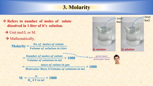 Concentration terms chemistry class 12 note | PDF | Chemistry | Science
