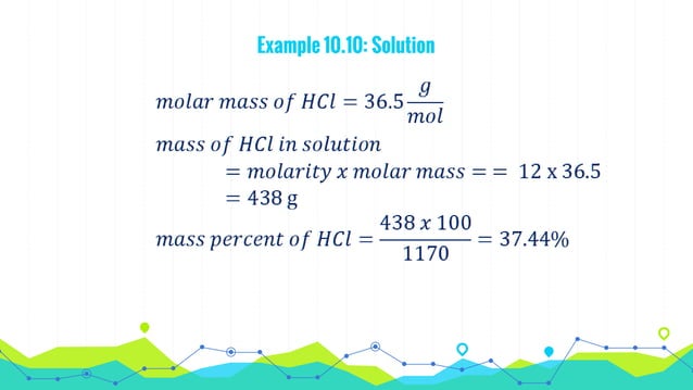 Concentration units | PPTX | Chemistry | Science
