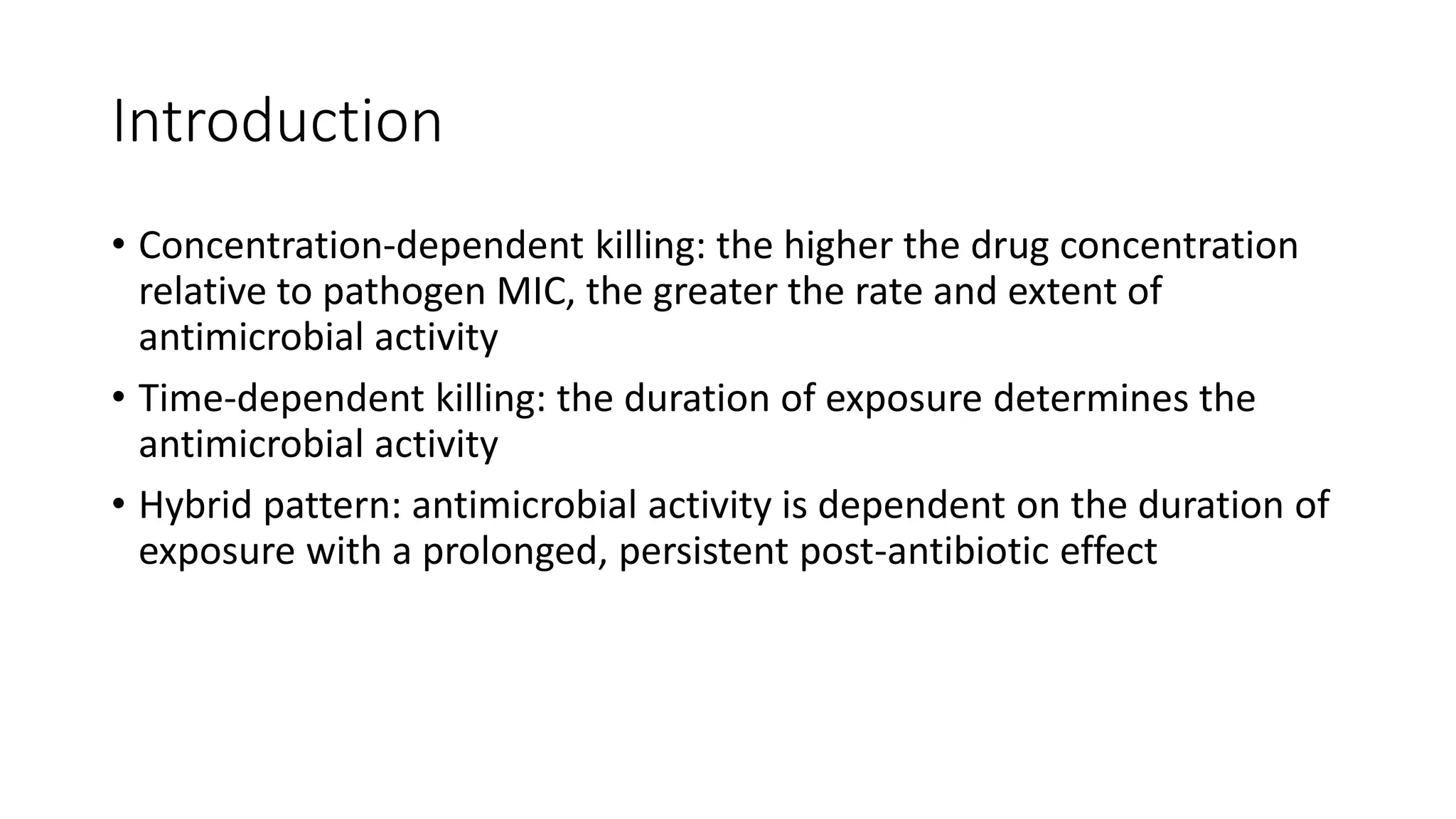 Concentration vs Time Dependent Antibiotics.pptx
