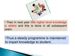 concentric approach of organizing curriculum | PPT