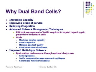 Concentric & Dual Band Cells | PDF