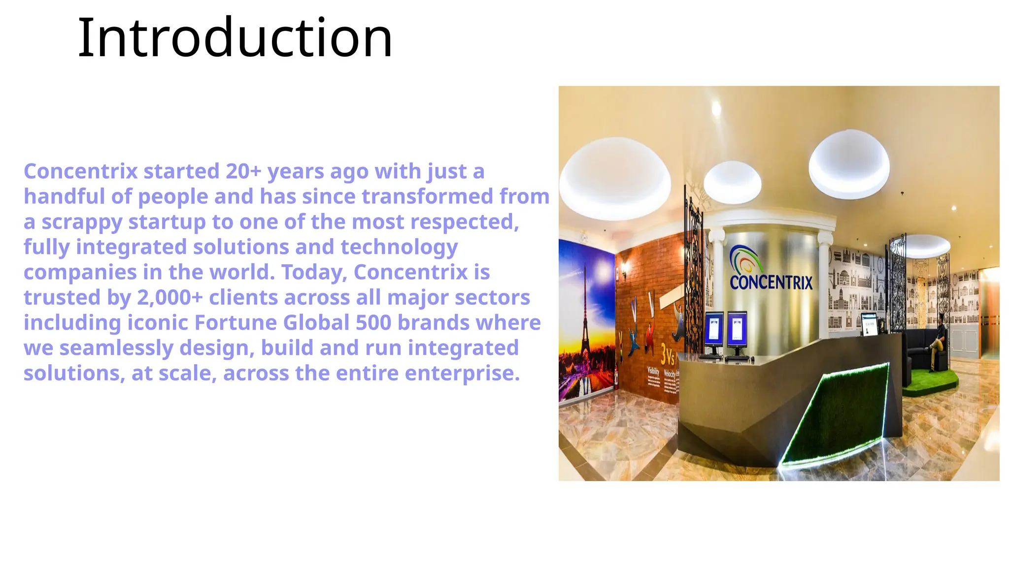 Presentation on Concentrix for academics | PPTX