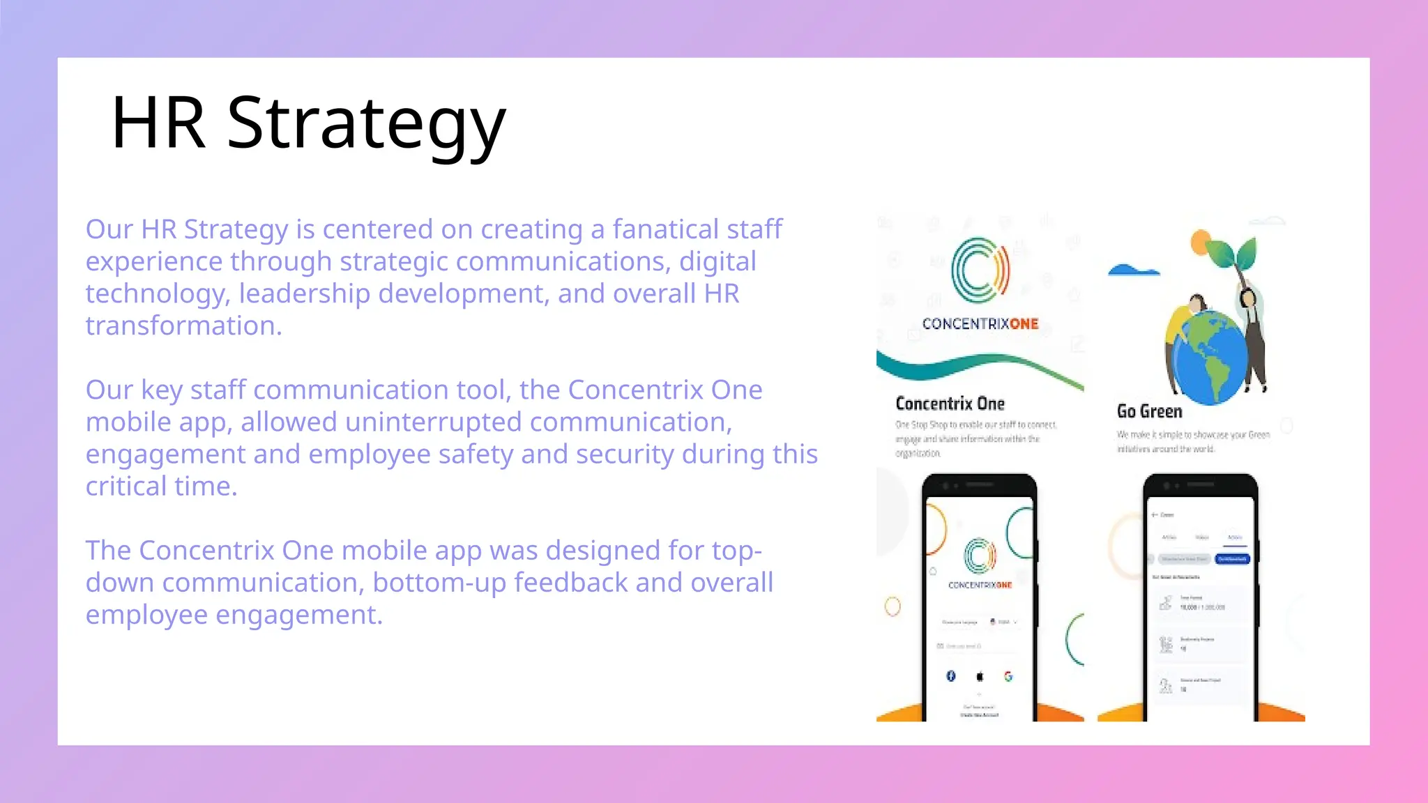 Presentation on Concentrix for academics | PPTX