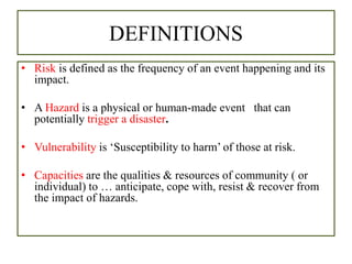 Concepts of disaster managemennt | PPT