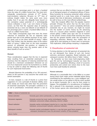 Existential Risk Prevention as Global Priority | PDF