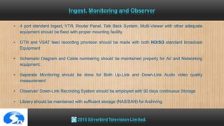 Broadcast TV Station Concept | PDF