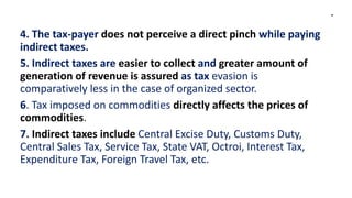 Indirect Tax Basic | PPTX
