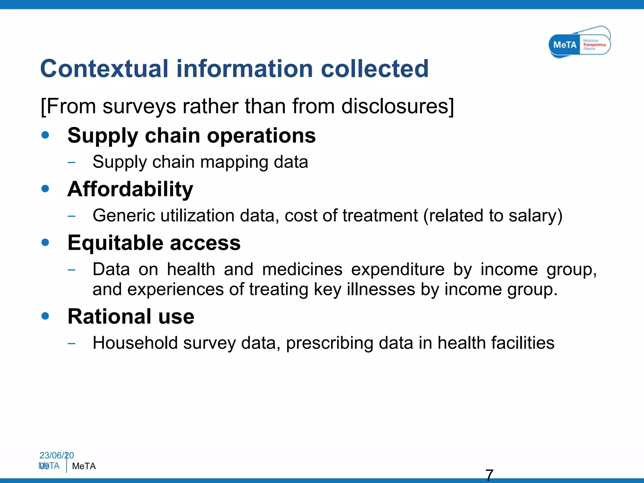 Concept and structure of MeTA | PPT | Business | Business and Finance