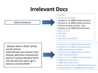Concept based information retrieval using explicit | PPTX | Search | Internet