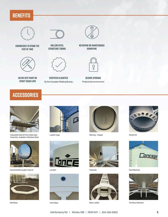 Cone Shaped Grain Storage Bin | PDF