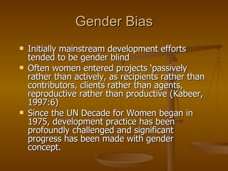 Concept & Context of Gender | PPT