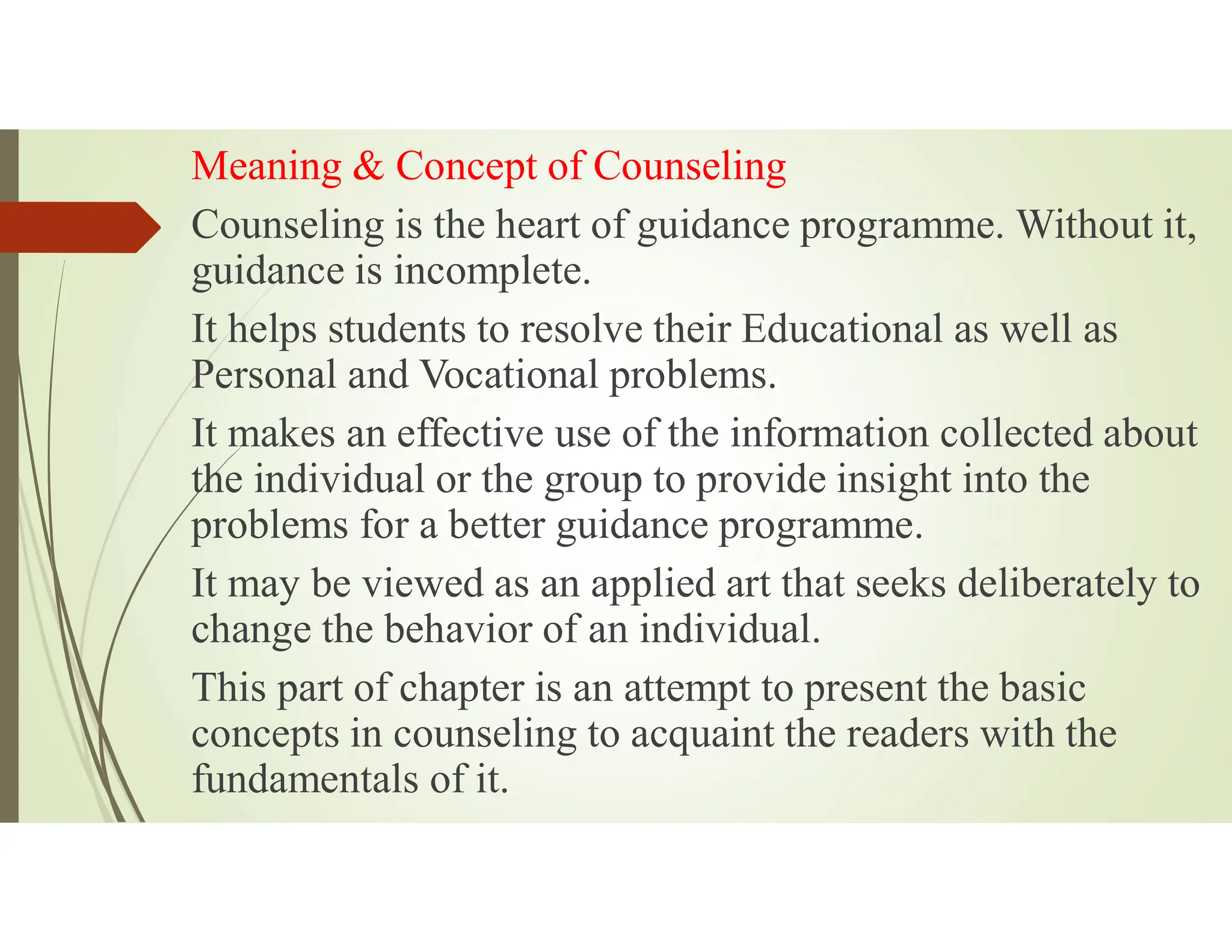 Understanding the important of people to | PPT