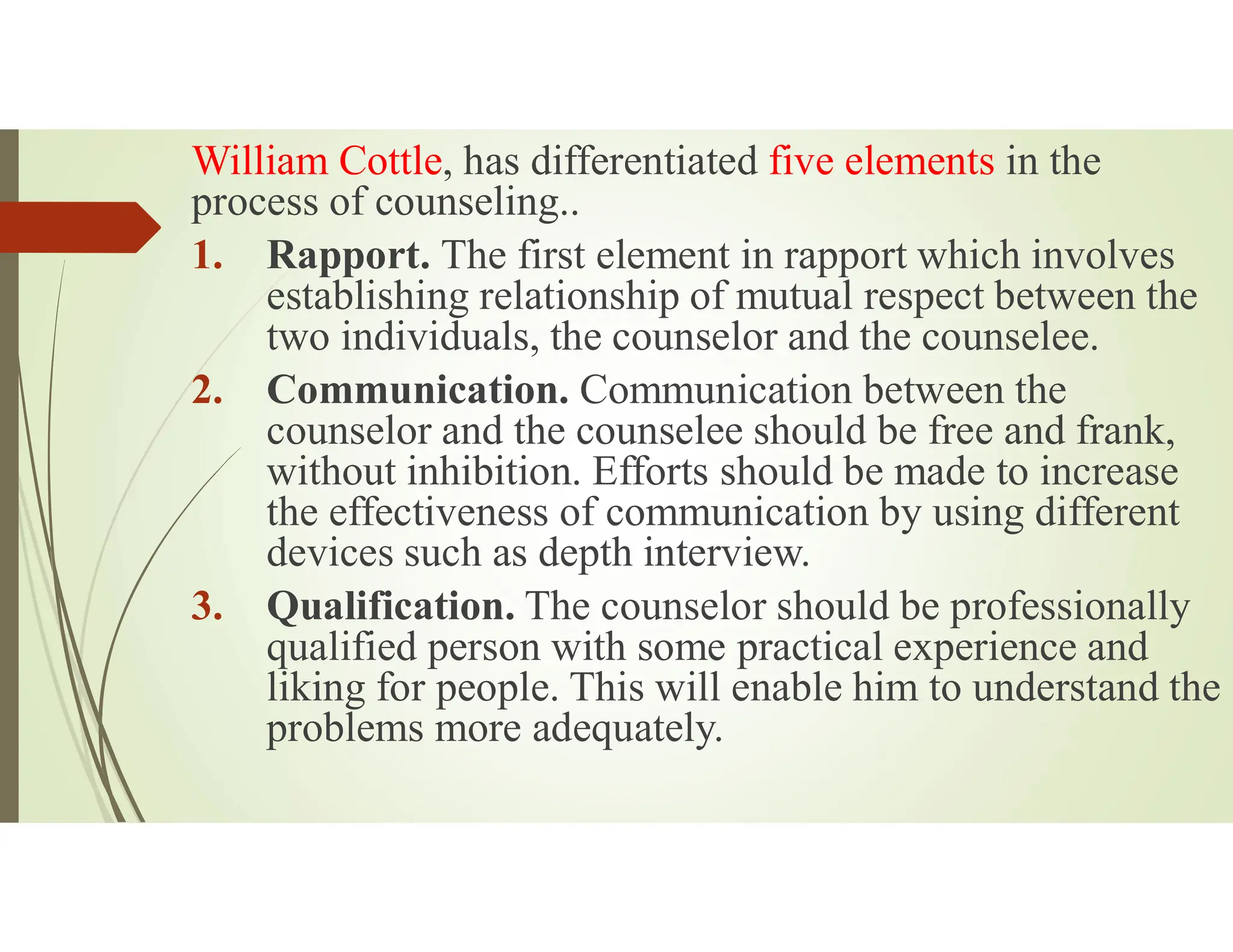 Understanding the important of people to | PPT