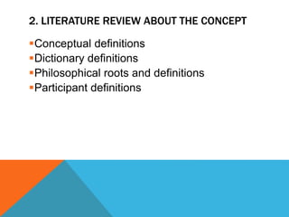 Concept Explication | PPTX