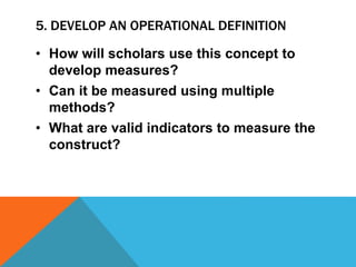 Concept Explication | PPTX