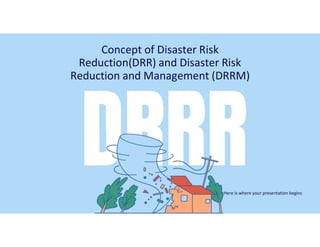 Concept-of-Disaster Risk Reduction(DRR) PPT. | PDF