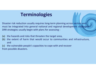 Concept-of-Disaster Risk Reduction(DRR) PPT. | PDF