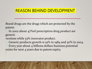 CONCEPT-OF-GENERICS-GENERIC-DRUG-PRODUCT-DEVELOPMENT-1.pptx