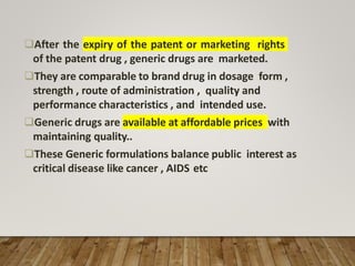CONCEPT-OF-GENERICS-GENERIC-DRUG-PRODUCT-DEVELOPMENT-1.pptx