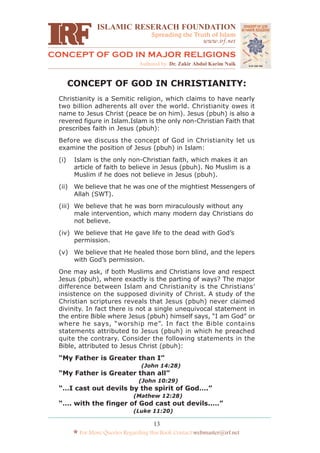 Concept Of God In Major Religions | PPT