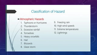 Basic Concepts of Hazards and How Can it Affect Citizens | PPTX