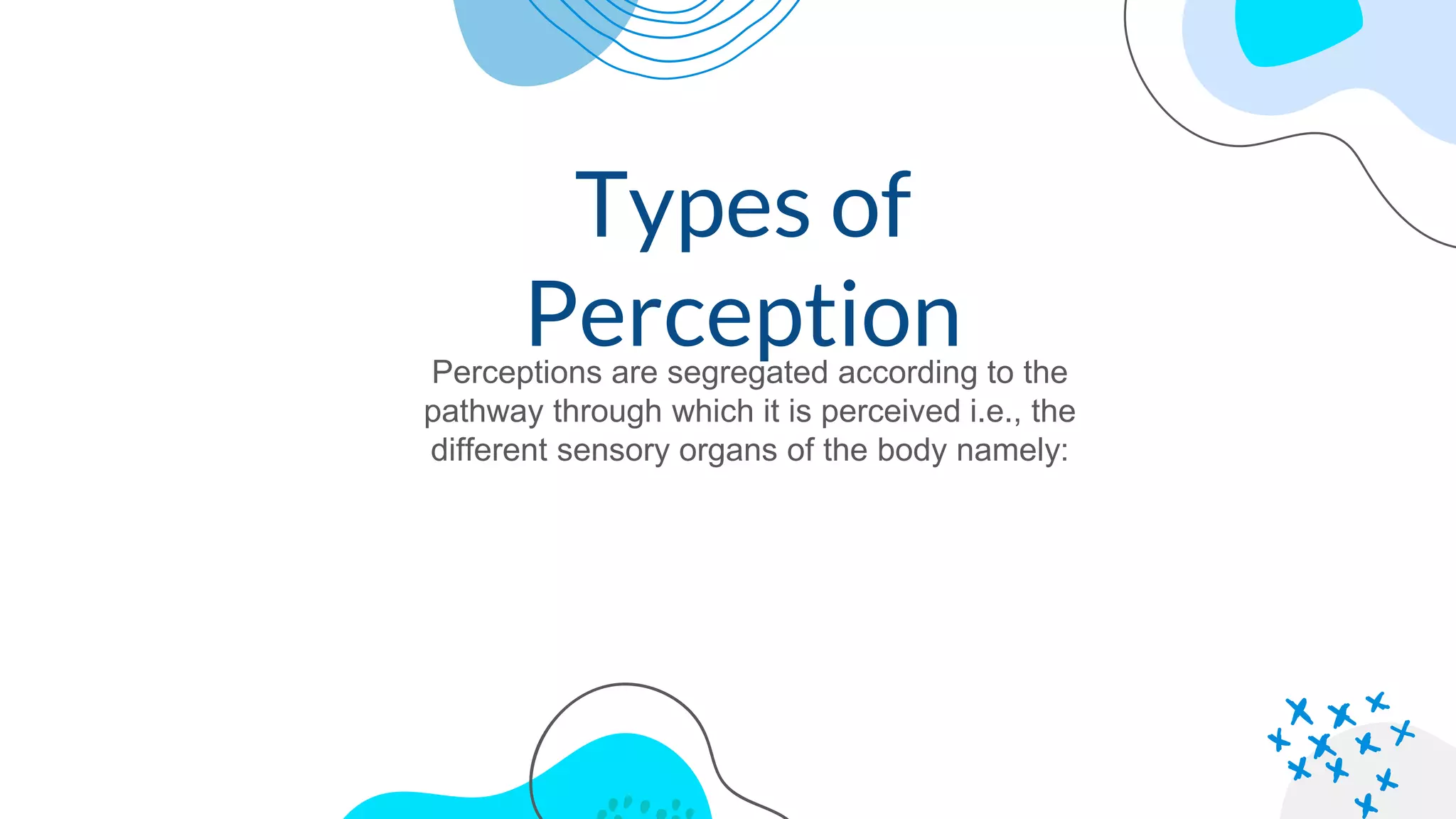 Concept of Perception | PPTX