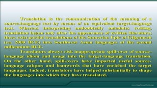 Concept-of-Translation powerpoint presentation | PPTX