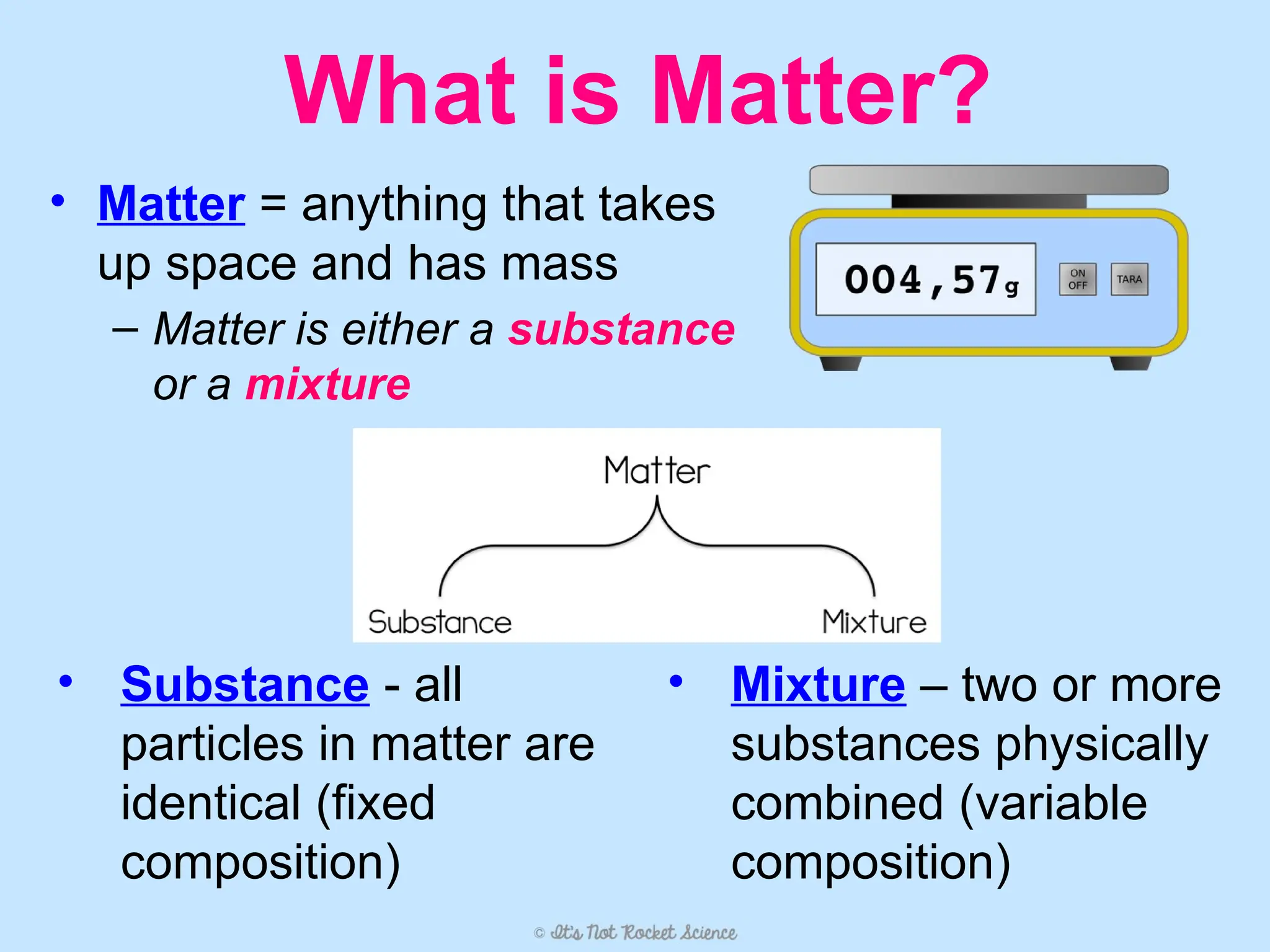 Concept 1 Notes - Classification of matter | PPTX