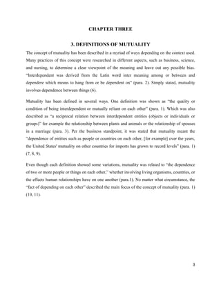 Concept analysis mutuality | PDF