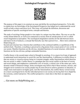 Concept Analysis Paper Example | PDF