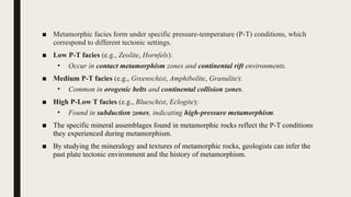 CONCEPT AND CLASSIFICATION OF METAMORPHIC FACIES-1.pptx