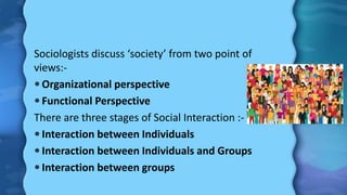 Concept and definition of society | PPTX