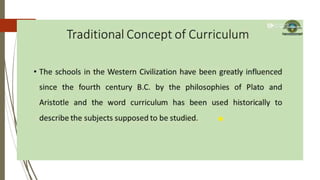 Concept and elements of curriculum | PPT