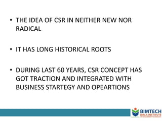 Concept and evolution of csr f inal2 | PPT