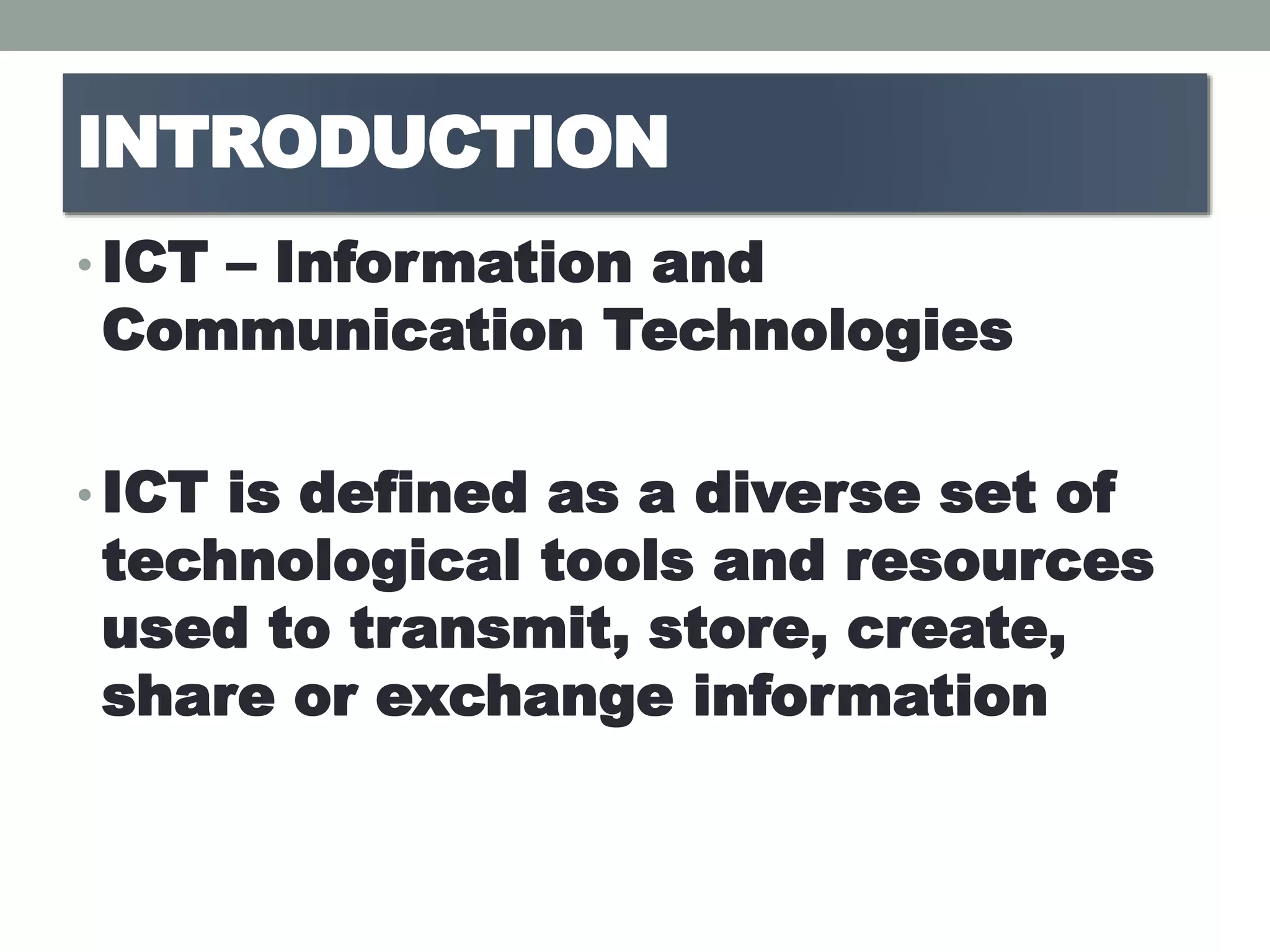 CONCEPT AND IMPORTANCE OF ICT IN EDUCATION.pptx