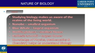 Concept and meaning of biology | PPT
