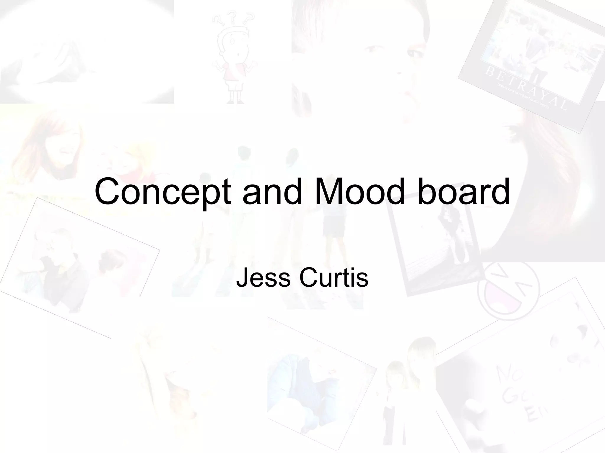 Concept and Mood Board | PPT