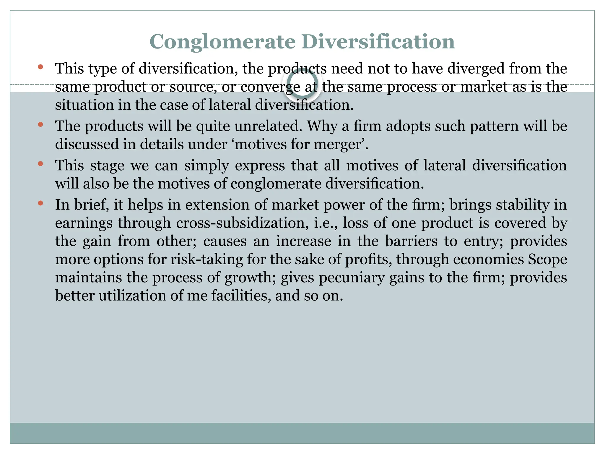 Concept and Motives of DIVERSIFICATION, INTEGRATION AND.pptx