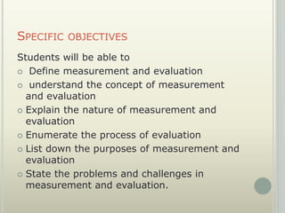 Concept and nature of measurement and evaluation.pptx