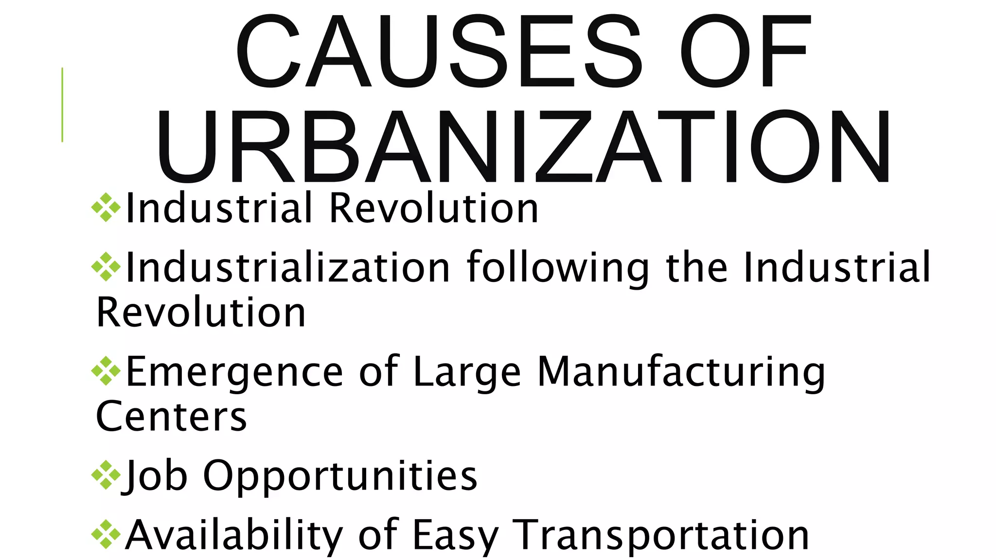 Concept and nature of urbanization, modernization and modernization | PPTX