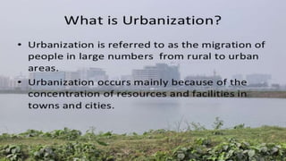 Concept and nature of urbanization, modernization and modernization | PPTX