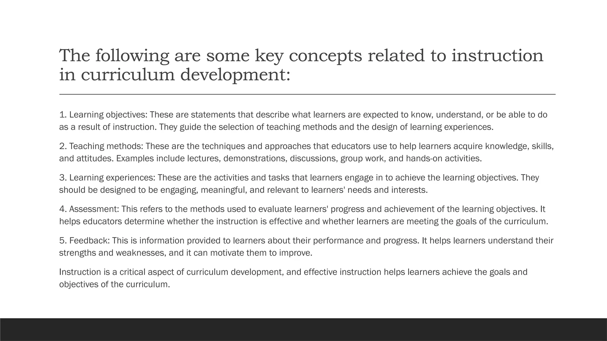 Concept and process of instructions Relationship between curriculum.pptx