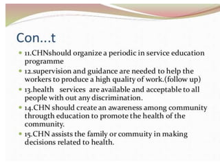 Concept and scope of Community health nursing | PPTX
