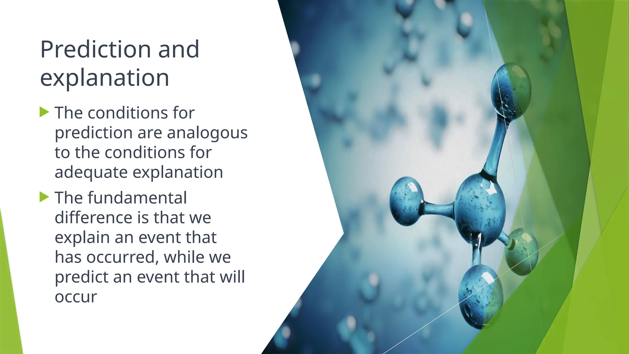 Concept and Structure of Scientific Explanation Types of Explanations ...