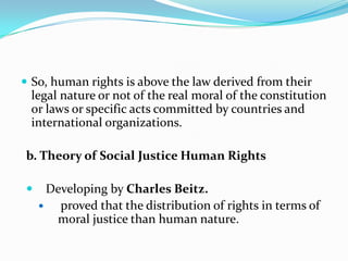 Concept and theory of human right group 12 | PPTX