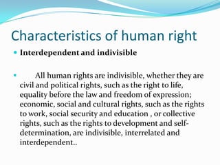 Concept and theory of human right group 12 | PPTX