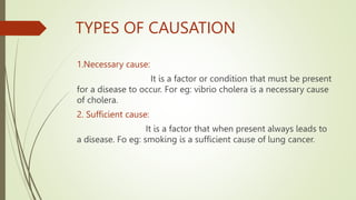 CONCEPT AND TYPES OF CAUSATION AND ASSOCIATION.pptx